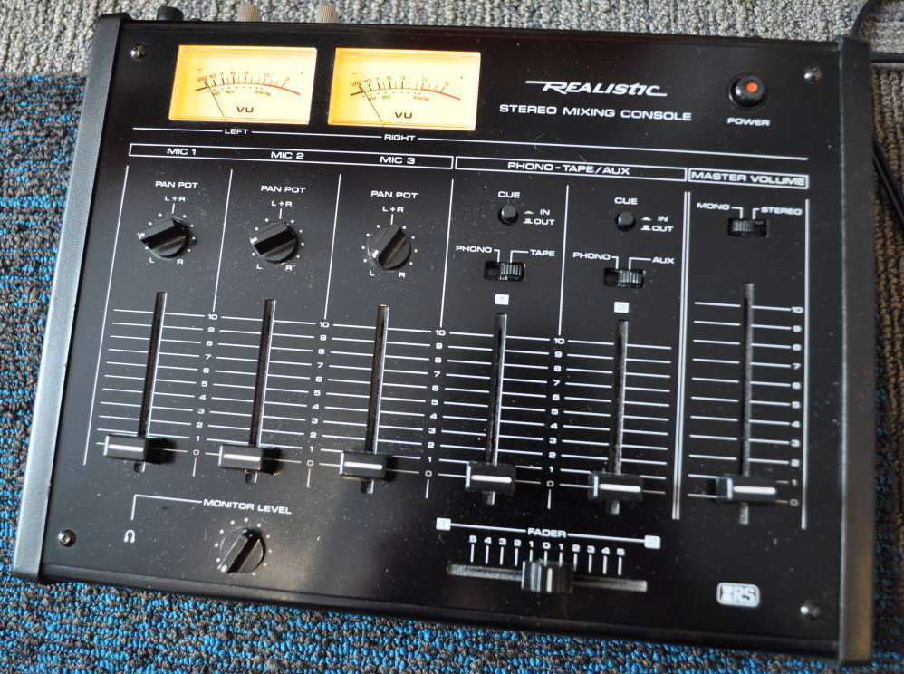 My little RadioShack mixer | AprilRoad.com